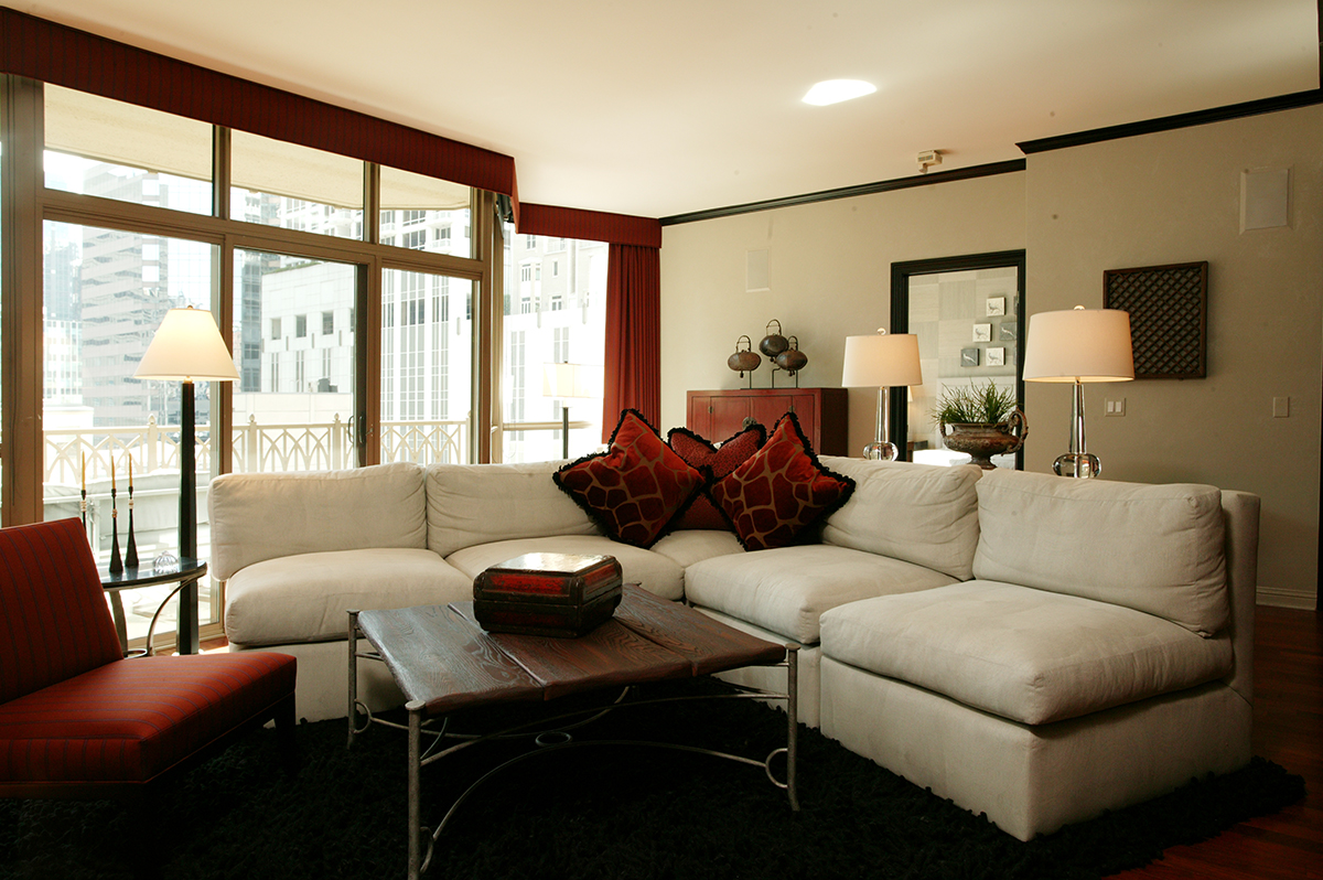 Downtown Condo Common Room - Minnihan Painting