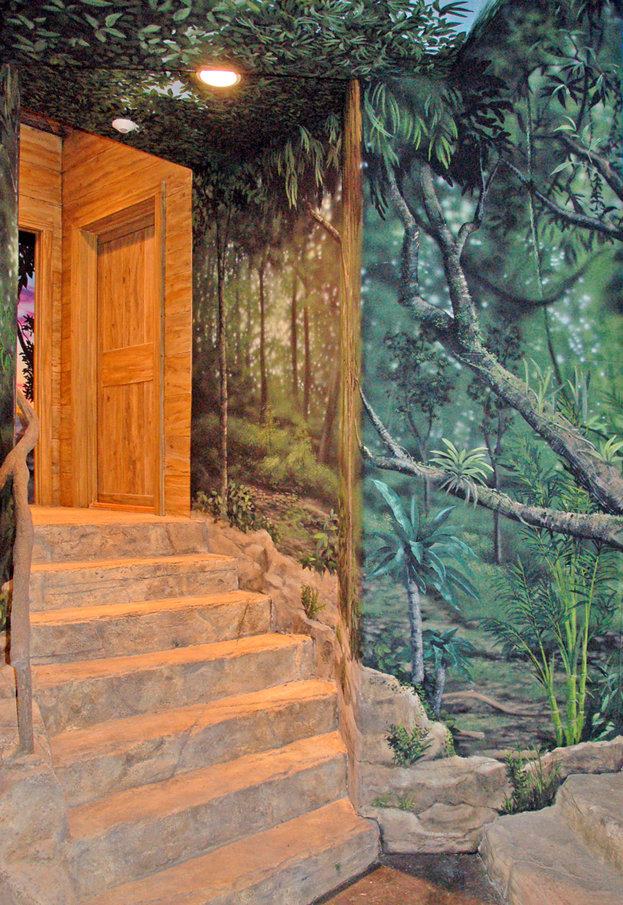 Rainforest Mural - Minnihan Painting
